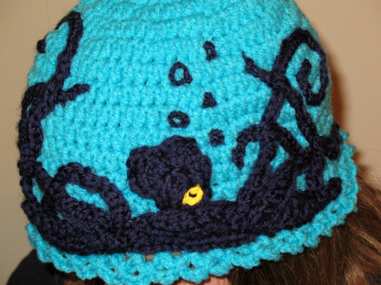 Octopi hats on Pinterest | Crochet Octopus, Cthulhu and Octopuses